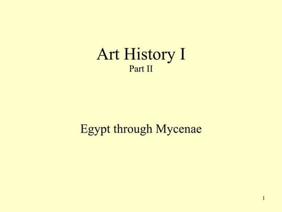 Art history presontation | PPTX