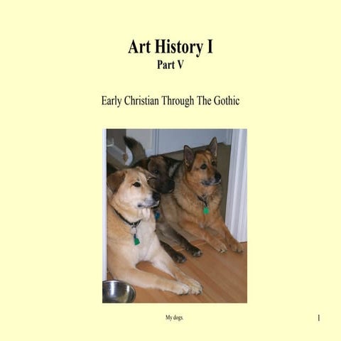 Art History I Part 5 Christian | PPT