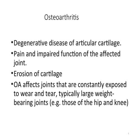 A slide about ARTHRITIS pathology diseas.ppt