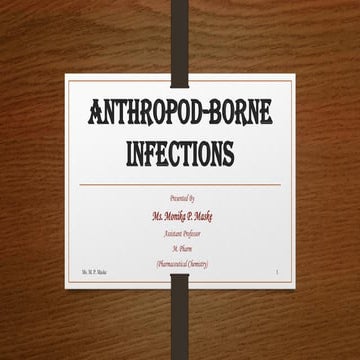Arthropod-Borne Infections | PDF