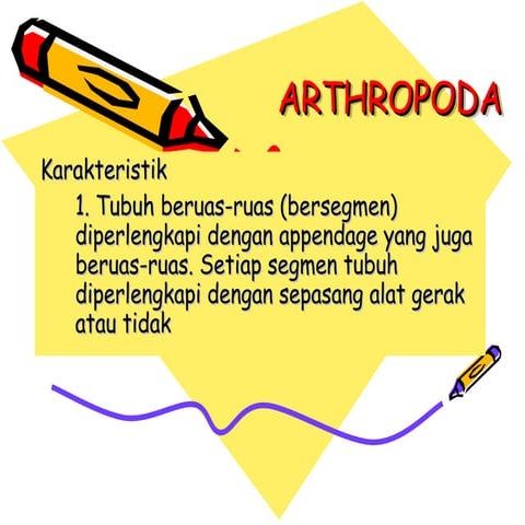 ARTHROPODA arthropoda arthropoda art.ppt