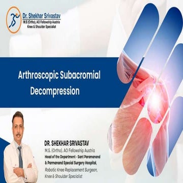 Arthroscopic Subacromial Decompression { Best Shoulder Arthroscopy ...