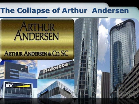 Arthur andersen scandal | PPTX