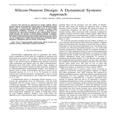 Modeling And Prototyping Physical Neural Network And On Line Learning Performing Dynamic