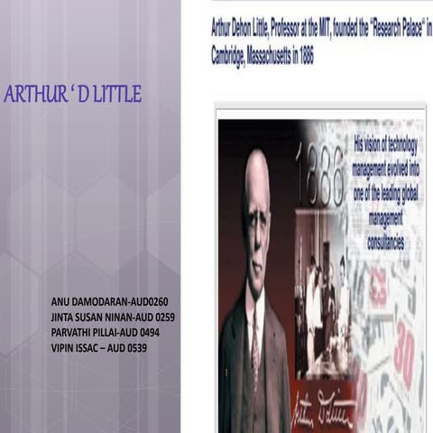 Arthur ‘ d little | PPTX