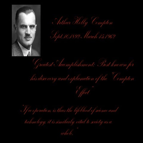 Arthur holly compton | PPT
