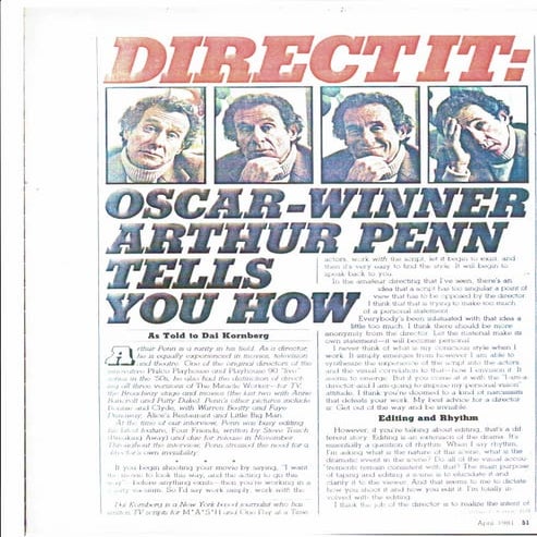 Arthur Penn interview | PDF