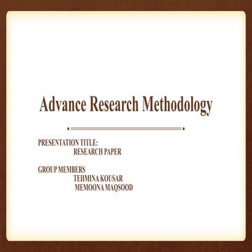 Research Article | PPT