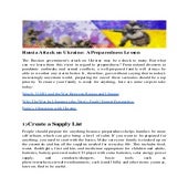 Article russia-ukraine war | PDF