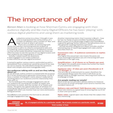 Article: The importance of play | PDF