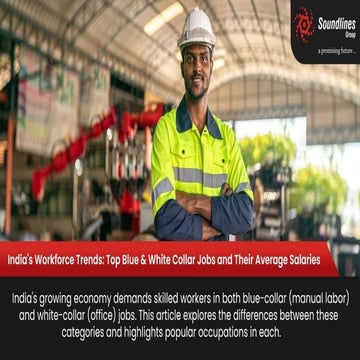 Global Workforce Trends: Top Blue & White Collar Jobs | PPTX