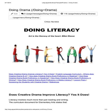 Doing Literacy | PDF