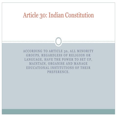 Article 30 | PPTX