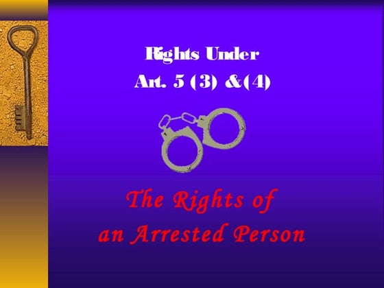 Fundamental Liberties- Article 5-13 | DOCX