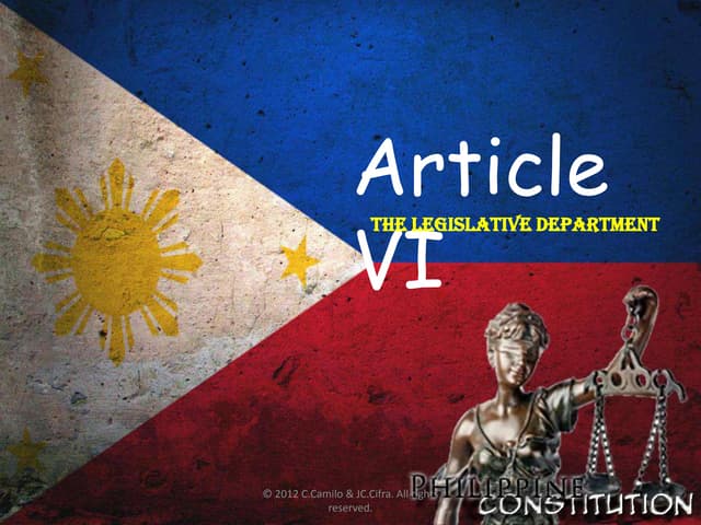 Philippine Constitution 1987 (Article 4) | PPTX