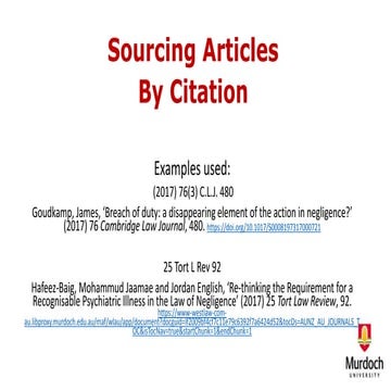 Articles by citation | PPT