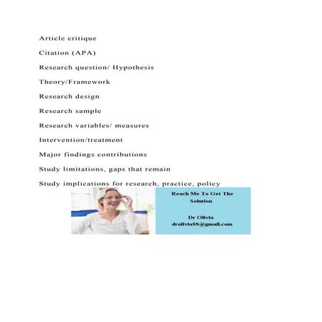 Article critique Citation (APA)Research question Hypothesis.docx