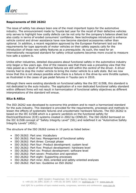 HARA ISO 26262: What is HARA and Why is it Required? | PPTX