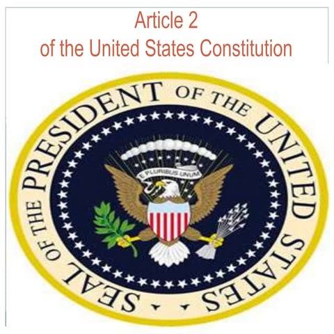Article II of the US Constitution | PPTX