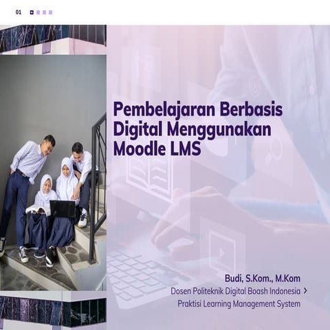 Pembelajaran Berbasis Digital Menggunakan Moodle LMS | PDF
