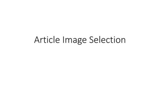Magazine article topics | PPTX