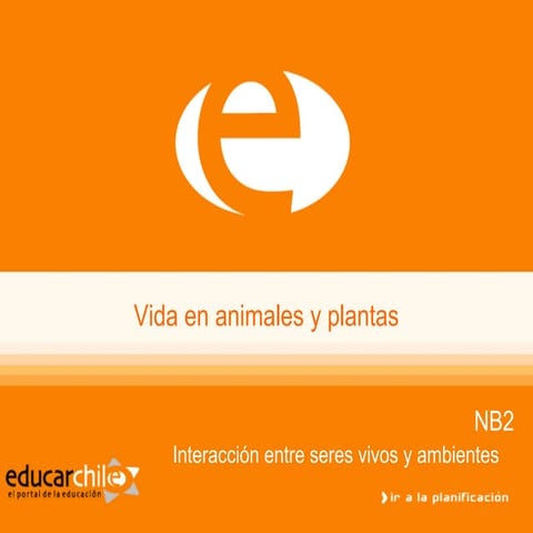 Vida en animales y plantas | PPT