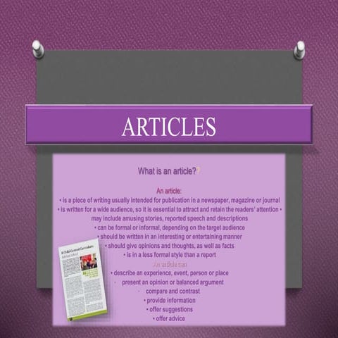Articles | PPT
