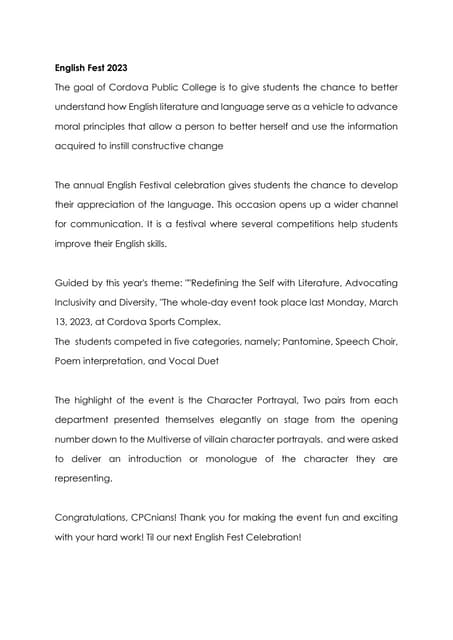 MC Perry High School Newspaper - February | PDF