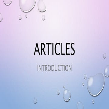 Articles.pptx.......................................... | PPT