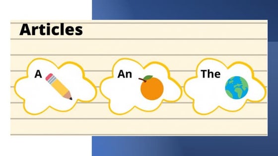 Definite and indefinite articles | PPT
