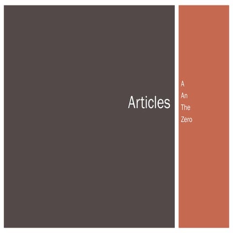 Articles online | PPT