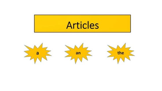Articles (1) | PPT
