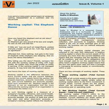 Article working capital | PDF