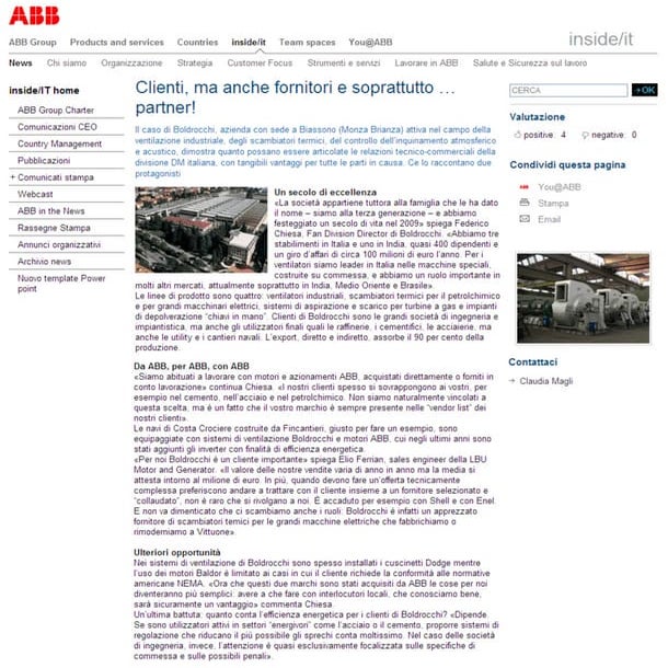 BOLDROCCHI - CLIENTI, MA ANCHE FORNITORI E SOPRATTUTTO... PARTNER! | PDF