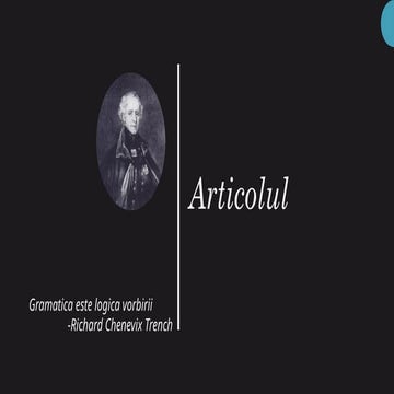 Articolul-parte de vorbire prezentare power point | PPTX