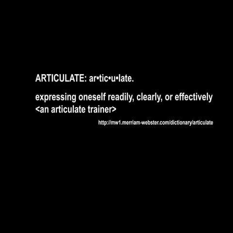 Articulate training | ZIP