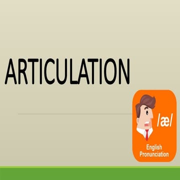 ARTICULATION.pptx n | PPTX