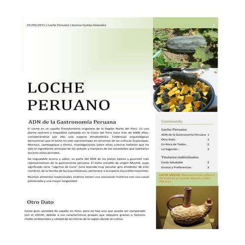 Articulo loche | PDF