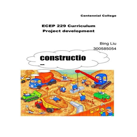 Artifact of construction project | DOC