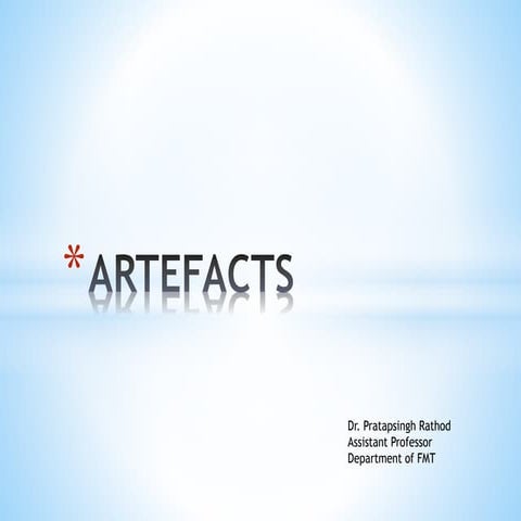 Artefacts | PPTX
