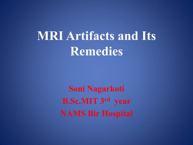 Artifacts in conventional radiology.pptx