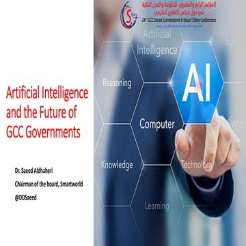 Artifical intelligence and the future of gcc governments | PPT