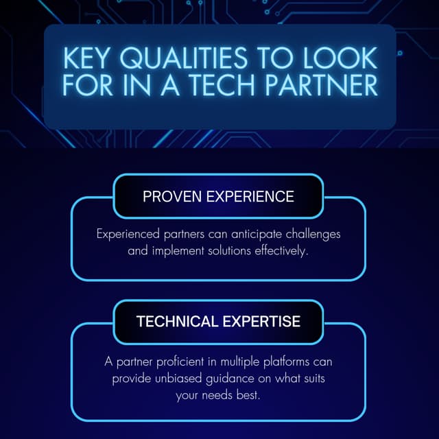 Key Qualities To Look For In A Tech Partner | PDF