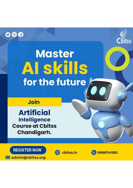Best Machine Learning Training Institute in Chandigarh | CBITSS | PDF