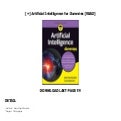 Artificial Intelligence for Dummies [READ]