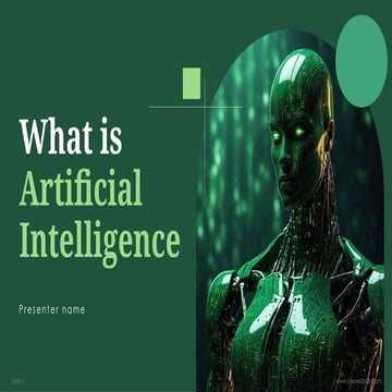 Artificial Intelligence PowerPoint Template and Google Slides | PPTX