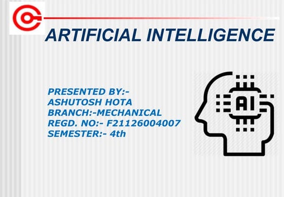 ARTIFICIAL INTELLIGENCE 05.ppt.pptx,Artificial intelligence and machine ...