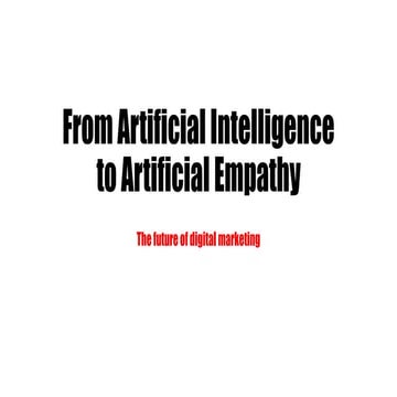 Artificial empathy | PPT
