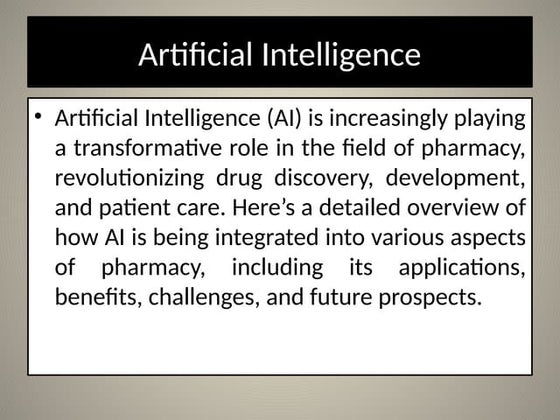 AI in Drug Discovery and Clinical Trials.pptx