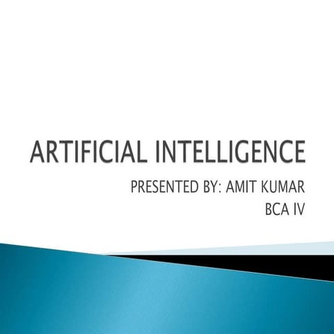 Artificial intelligence | PPT
